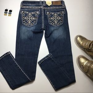 L.A. idol | Jeans | La Idol Embellished Jeans Sz 5 | Poshmark